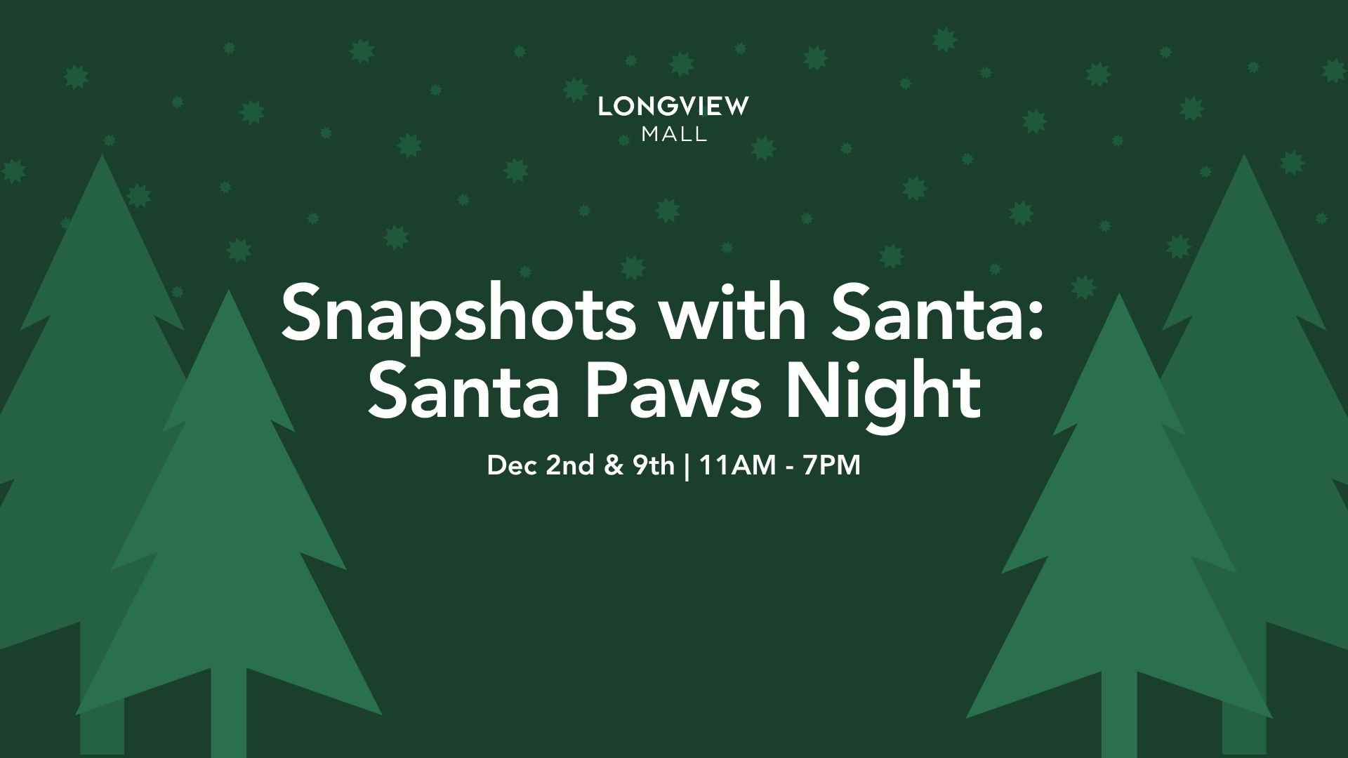 Santa Paws 🐾 - Longview Mall